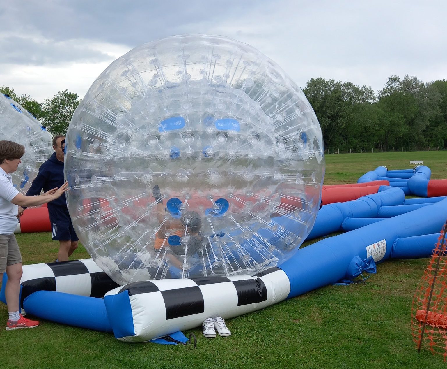 Land Zorbs – The Boys' Brigade in London